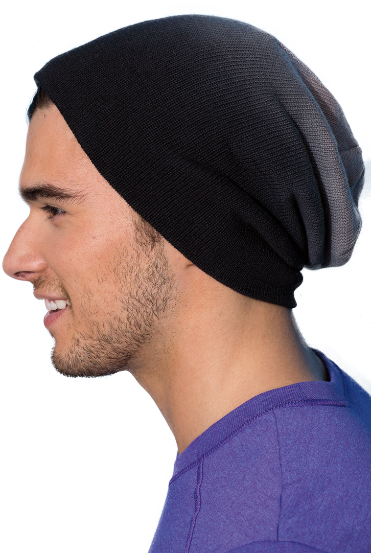 Custom Embroidered Slouch Beanie - Trophy Depot