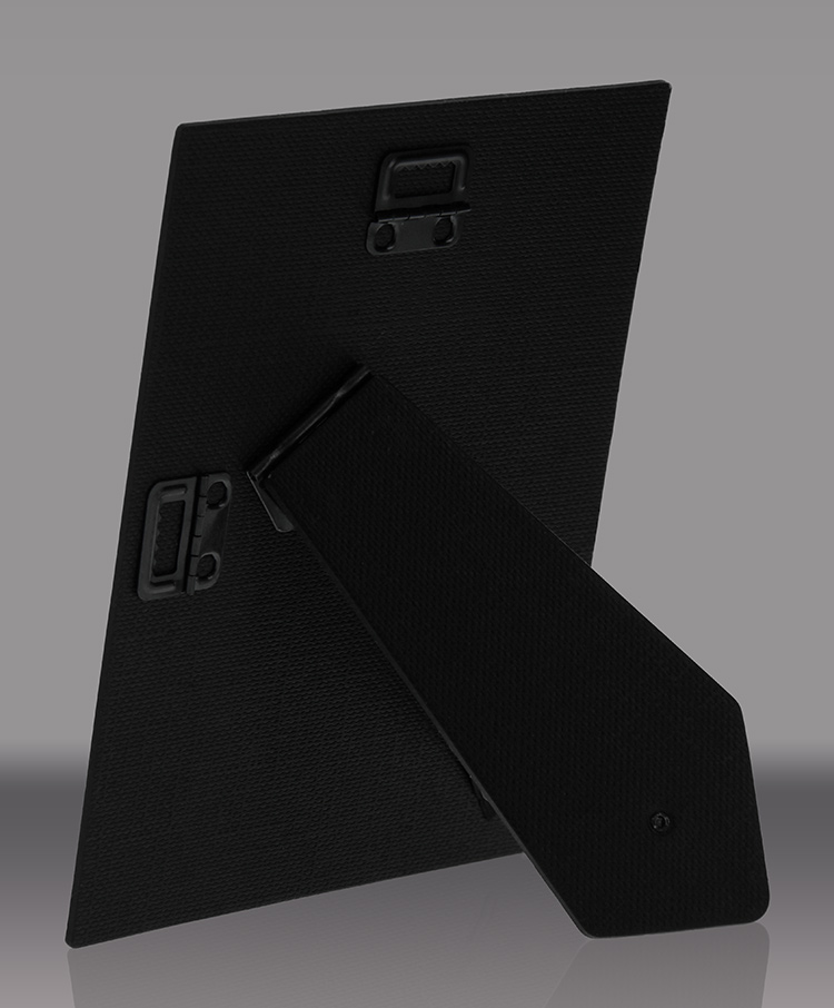 Black Designer Desktop Plaque- 6x8 inch - Trophy Depot