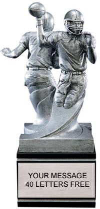 Football Double Action Resin Trophy - Trophy Depot