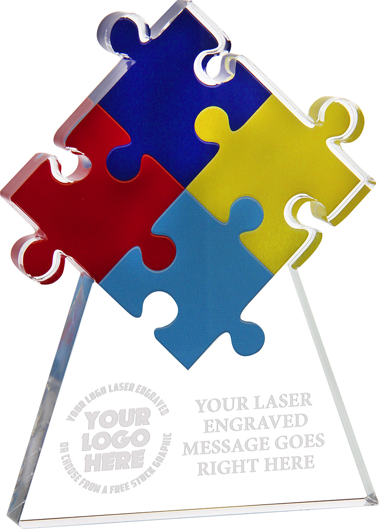 Puzzle Acrylic Award