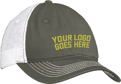 Custom Embroidered Mesh Back Cap - Trophy Depot