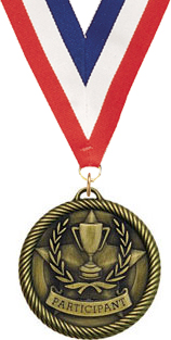 Participant Scholastic Medal - Trophy Depot