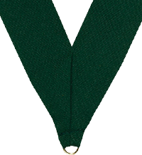 Hunter Green Neck Ribbon - Trophy Depot