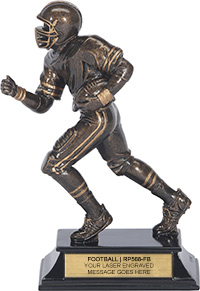 Football Action Sport Resin Trophy - Trophy Depot