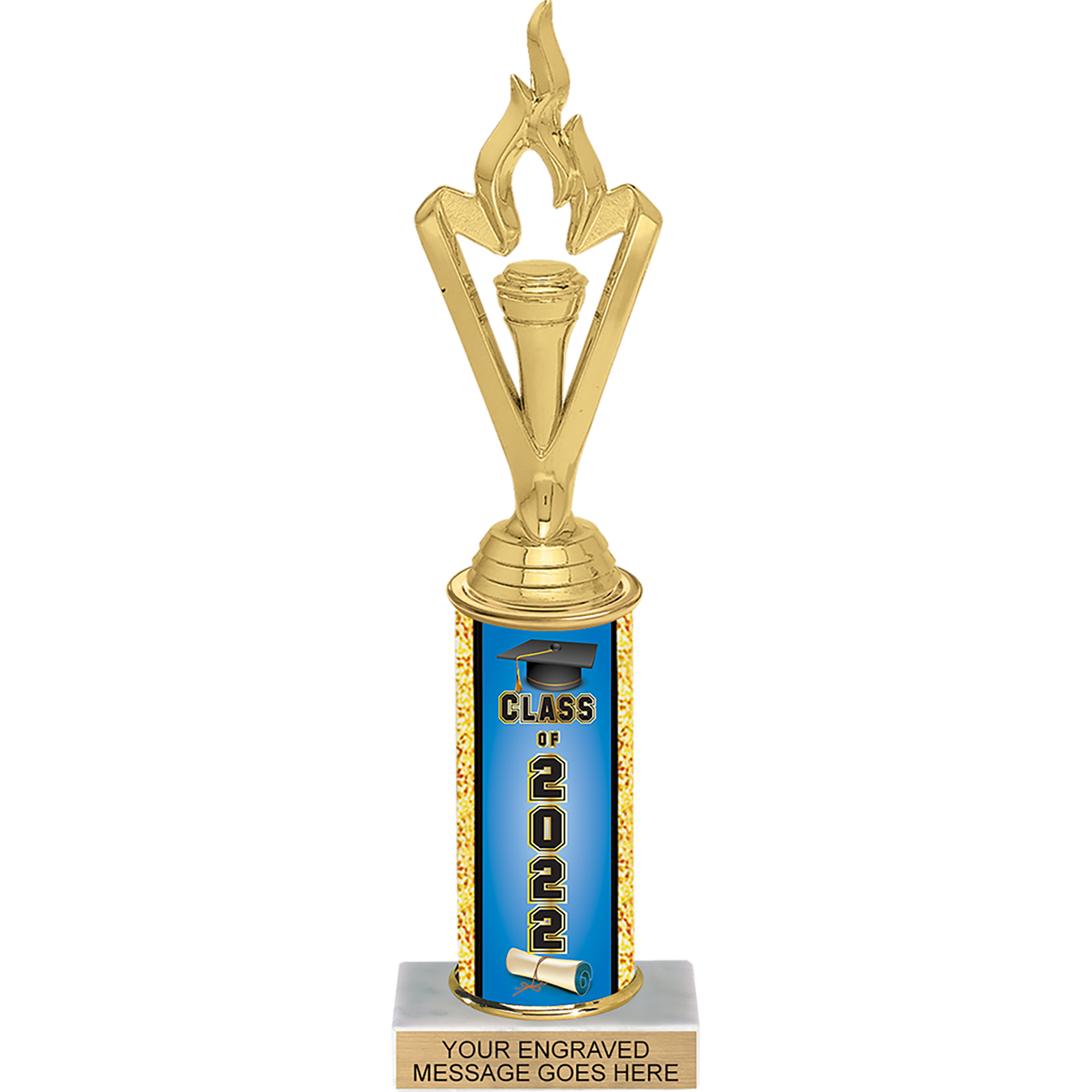 Class of Column Trophy for 2022 - 10 inch - Trophy Depot