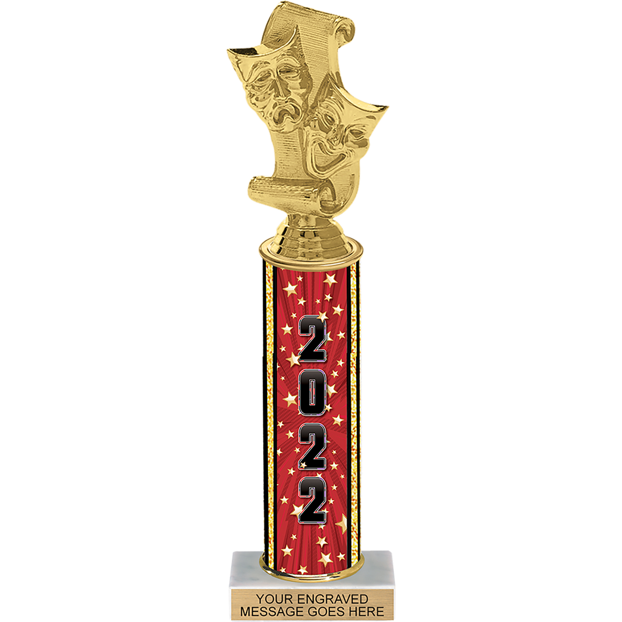 Exclusive Year Comic Stars Column 12 inch Trophy - Trophy Depot