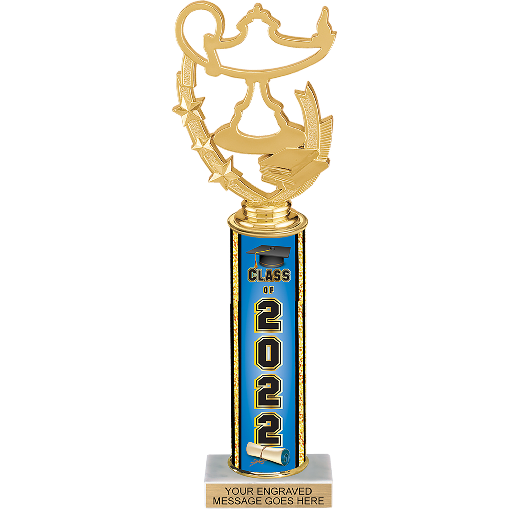 Class of Column Trophy for 2022 - 12 inch - Trophy Depot