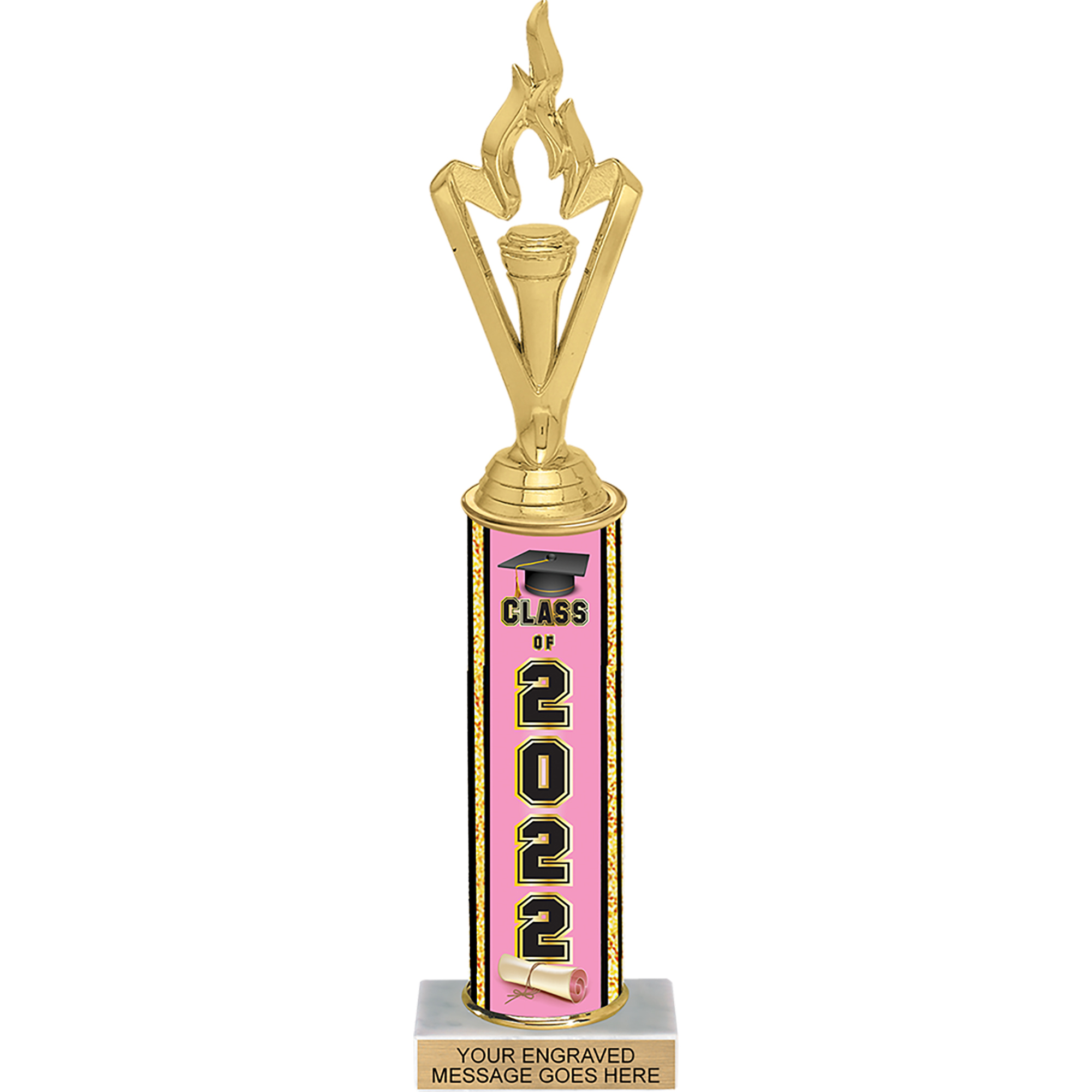 2022 Exclusive Class of Column Trophy - 12 inch - Trophy Depot