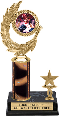 Feather Frame Insert Holder Trophy with 1 Trim - Trophy Depot
