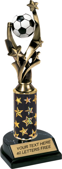 Soccer Spinning Resin Ball Trophy - Trophy Depot
