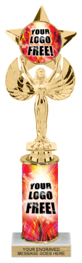 Custom Column & Matching Insert Trophy - Trophy Depot