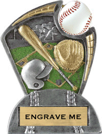 Baseball Spinning Sport Resin Trophy - Trophy Depot